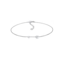Elli Damen Armband "Erbskette Pfeil Boho Look Festival Cool 925 Silber", 16cm, ohne Stein, Silber 925 (Sterlingsilber)silber, Silber 925