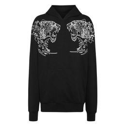 Plein Sport Jungen Sweatshirt "Tiger", schwarz, Gr. XL, Obermaterial: 100% Baumwolle, Sweatshirts