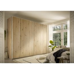 Schwebet&uuml;renschrank STAUD, B:270cm H:240cm T:68cmartisan eiche, Holzwerkstoff, Schr&auml;nke, "Sonett 100, Made in Germany", mit vier verschiedenen