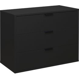 M&auml;usbacher Kommode M&Auml;USBACHER, B:81cm H:67cm T:45cm, grau, Holzwerkstoff, Sideboards, "Bonnie TOPSELLER", Kommode mit 3 Schubk&auml;sten