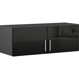 Schrankaufsatz Rauch, B:91cm H:39cm T:54cm, grau, Holzwerkstoff, Schlafzimmer, M&ouml;belaufs&auml;tze, "Celle"