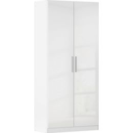 Mehrzweckschrank Rauch, B:91cm H:197cm T:41cm, weiß, Holzwerkstoff, Küche, Schränke, "Garderobe Kleiderschrank Schrank Schuhschrank Putzschrank