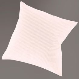 Kissenbezug Irisette, B:80cm L:80cm, beige, Interlock-Jersey, Obermaterial: 100% Baumwolle, Kissenbez&uuml;ge, "Lumen 8129", hochwertig und traumhaft weich