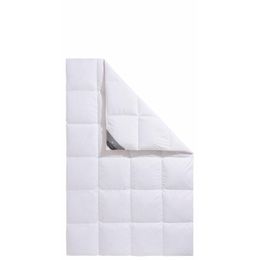 H&auml;ussling Daunenbettdecke + Kopfkissen HAEUSSLING, wei&szlig;, Bettdecken Bezug: 100% Baumwolle. Kopfkissen Bezug: 100% Baumwolle. Bettdecken F&uuml;llung: 60%