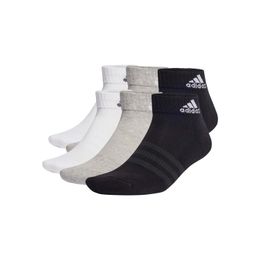 Herren Kurzsocken "Socken Cushioned Sportswear Ankle 6P 6er Pack", adidas originals, Gr. 43, bunt, Obermaterial: 62% Baumwolle CO. 34% Polyester PES.
