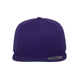 Flexfit Damen Flex Cap "Flexfit Unisex Classic Snapback"lila, unifarben, 80% Polyacryl, 20% Wolle, Caps