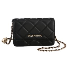Valentino Handbags VALENTINO BAGS Damen Umhängetasche "FLAP BAG OCARINA", schwarz, Lederimitat, Taschen, Schultertasche Handtasche Damen Mini Bag