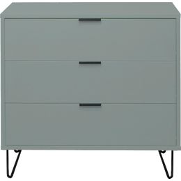 M&auml;usbacher Kommode M&Auml;USBACHER, B:81cm H:80cm T:45cm, gr&uuml;n, Holzwerkstoff, Sideboards, "Bonnie TOPSELLER", Kommode mit Drahtgestell