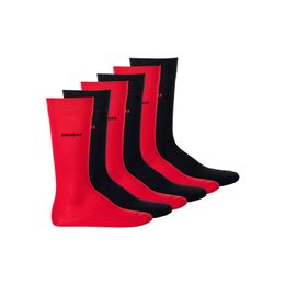 Hugo Herren Kurzsocken "Socken 2P RS UNI CC 6er Pack", Gr. 43, rot, Obermaterial: 83% Baumwolle CO. 15% Polyamid PA. 2% Elasthan EL., Socken