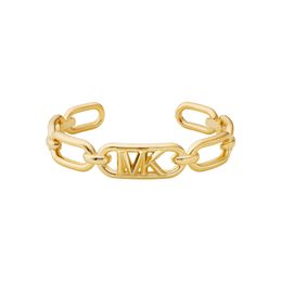 Michael Kors Damen Armreif "Schmuck Geschenk Messing Armschmuck PREMIUM EMPIRE Oval", Messing, gold, Messing, Armb&auml;nder