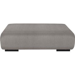 Hockerbank COTTA, B:132cm H:42cm T:68cm, grau, 100% POLYESTER (PES), Hocker, "Side"