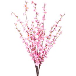 Kunstblume BOTANIC-HAUS, B:40cm H:80cm T:40cm Ø:40cm, pink, Kunststoff, Kunstpflanzen, "Frühlingsblütenbusch"