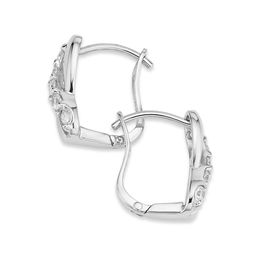 Bruno Banani Damen Paar Creolen "Schmuck Geschenk Silber 925 Ohrschmuck Ohrringe", Silber 925 (Sterlingsilber), bunt, Silber 925 (Sterlingsilber),