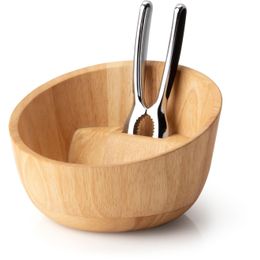 CONTINENTA Schale, B/H/L: 19,5cm x 12,5cm, braun, Sch&uuml;sseln, mit Qualit&auml;tsknacker 19,5x19x12,5 cm