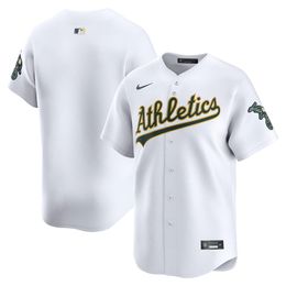 Nike Damen Footballtrikot "Nike Trikot Oakland Athletics Nike MLB Limited Home"wei&szlig;, Gr. XL, 100% Polyester, Trikots