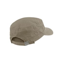 Chillouts Herren Army Cap "El Paso Hat", beige, unifarben, Baumwolle, Caps, aus Baumwolle mit funktionalem Look & Komfort