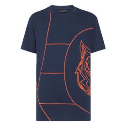 Plein Sport Jungen T-Shirt "Tiger", orange, Gr. L, Obermaterial: 100% Baumwolle, Shirts