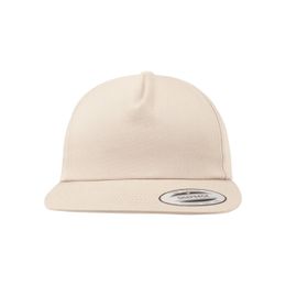 Flexfit Damen Flex Cap "Flexfit Snapback Unstructured 5-Panel Snapback"khaki, unifarben, 60% Baumwolle, 40% Polyester, Caps