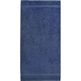 Handtuch Dyckhoff, B:50cm L:100cm, blau, Walkfrottier, Obermaterial: 100% Baumwolle, Handt&uuml;cher, "Planet"