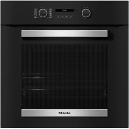 Miele Einbaubackofen "H 2465 B Active", B:59,5cm H:59cm T:55cm, schwarz, Backöfen, Per WLAN vernetzbar und PerfectClean zur besonders leichten