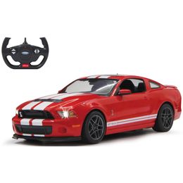 Jamara Kinder RC-Auto "Ford Shelby GT500 - 40 MHz rot", rot, Kunststoff, B:34,3cm H:10cm T:14,5cm, Fernlenkfahrzeuge