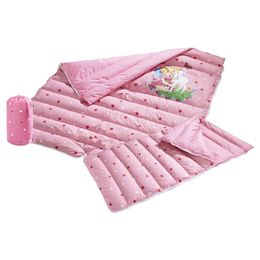 Daunenschlafsack & Daunenbettdecke Otto Keller, L:160cm, rosa, Bezug: 100% Baumwolle. Füllung: 60% Daunen, 40% Federn, Schlafsäcke, "Prinzessin