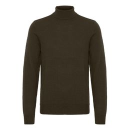Blend Herren Rollkragenpullover "Rollkragenpullover BHPullover", gr&uuml;n, Gr. XL, Obermaterial: 85% Polyacryl PAN. 15% Wolle WO., Pullover