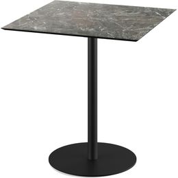 Klapptisch Essentials, B:70cm H:73,2cm T:70cm, schwarz, Pulverbeschichteter Stahl, Garten, Tische, "Urban", in verschiedenen Ausf&uuml;hrungen