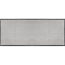 Sch&ouml;ner Wohnen Kollektion L&auml;ufer, B:67cm H:7mm L:150cm, grau, SCH&Ouml;NER WOHNEN-KOLLEKTION, Kunstfaser, Flur, Teppiche, "Miami Uni", Schmutzfangl&auml;ufer, Schmutzfangteppich,