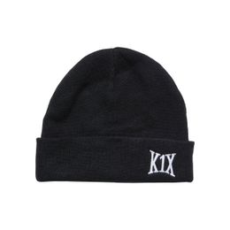 K1x Damen Beanie "K1x Herren KXM243-004-1 K1x Logo Beanie"schwarz, Kunstfaser, M&uuml;tzen