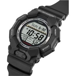 Casio G-SHOCK Herren Chronograph, schwarz, Armbanduhren, Quarzuhr, Armbanduhr,Herrenuhr, digital, autom. Kalender, Resinarmband