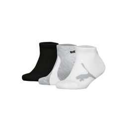 Puma M&auml;dchen Sneakersocken "Socken BWT Sneaker 3P 3er Pack", Gr. 27, bunt, Obermaterial: 66% Baumwolle CO. 18% Polyamid PA. 14% Polyester PES. 2%