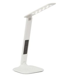 Brilliant LED Schreibtischlampe "Glenn", 1, H: 55cm, 1 Stk., weiß, Leuchten, 55 cm Höhe, Touchdimmer, USB-Anschluss, Kunststoff/Metall