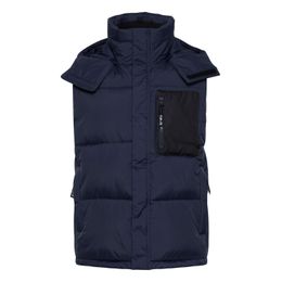 !Solid SOLID Herren Steppweste "Steppweste SDCallen", blau, Gr. S, Obermaterial: 100% Nylon NY., Westen