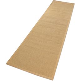 Teppich OTTO HOME, B:80cm H:5mm L:400cm, braun, Jute, Wohnzimmer, Teppiche, "Liora, Juteteppich, auch als L&auml;ufer erh&auml;ltlich", Flachgewebe, 100% Natur