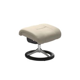 stressless "Reno" Set, Relaxsessel mit Hocker, mit Hocker, mit Signature Base, Gr&ouml;&szlig;e S, M & L, Gestell Schwarz