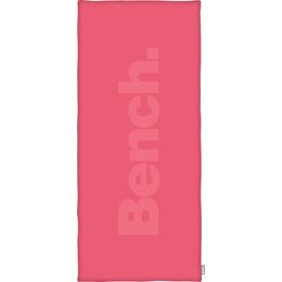 Saunatuch Bench., B:80cm L:180cm, pink, Frottier, Obermaterial: 100% Baumwolle, Handt&uuml;cher, "Bench", mit Carved Effekt