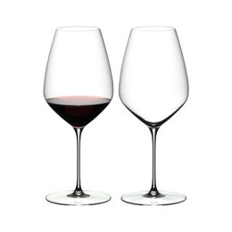 Rotweinglas "Syrah / Shiraz Weingl&auml;ser Veloce 720 ml 2er Set transparent", transparent, RIEDEL THE WINE GLASS COMPANY, Trinkgef&auml;&szlig;e