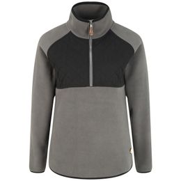 oxmo Damen Sweatshirt "Sweatjacke OXMalita", grau, Gr. XXL, Obermaterial: 100% Polyester PES., Sweatjacken