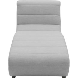 Relaxliege DOMO collection, B:73cm H:80cm T:169cm, silber, 100% Olefin, Wohnzimmer, Sofas, "Soleil, pflegeleichter und wetterfester Bezug", Outdoor,