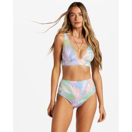 Billabong Damen Triangel-Bikini-Top "Sweet Side Of Paradise Remi", bunt, Gr. XS, 85% Polyester, 15% Elasthan, Bikini-Oberteile