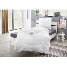 f.a.n. Microfaserbettdecke FAN, B:200cm L:200cm, wei&szlig;, Bezug: 100% Polyester. F&uuml;llung: 100% Lyocell (TENCEL ), Bettdecken, "Komfort Plus", zu jeder