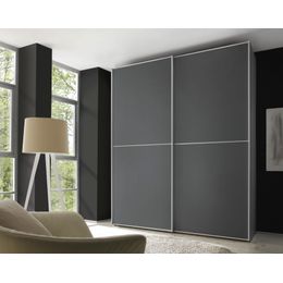Schwebet&uuml;renschrank STAUD, B:167cm H:222cm T:68cm, grau, Holzwerkstoff, Schr&auml;nke, "Sinfonie Plus, edles Design in hochwertiger Qualit&auml;t, Made in