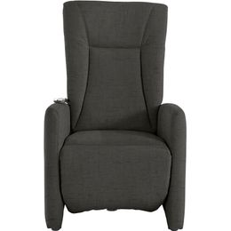 Sit & More TV-Sessel SIT & MORE, B:71cm, grau, 100% Polyester, Sessel, "Melissa", wahlweise elektrisch oder manuell verstellbar, optional Aufstehhilfe