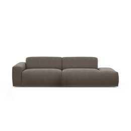 Big-Sofa Trendmanufaktur, B:277cm H:72cm T:107cm, grau, 100% Polyester, Sofas, "Braga, mit hochwertigem Kaltschaum, Megasofa, in Cord erh&auml;ltlich",