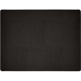 Platzset stuco, B:32cm L:42cm, schwarz, Obermaterial: 82% PVC, 18% Polyester, Platzsets, "Kaja"