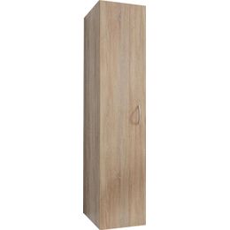 Kleiderschrank wimex, B:50cm H:185cm T:40cm, braun, Spanplatte, Flur, Schränke, "Multiraumkonzept idealer Schrank für dein Zuhause", Schranksystem