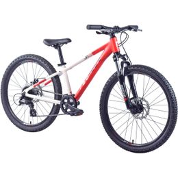 REDLOUD Jugendfahrrad "JA.01", 31cm, 24 Zoll (60,96cm), rot, Fahrr&auml;der