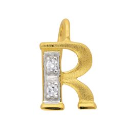 Adelia&acute;s ADELIA ́S Damen Buchstabenanh&auml;nger "Damen Gold Schmuck 585 Gold Buchstabenanh&auml;nger mit Diamant", 0,02 VVS = sehr sehr kleine Einschl&uuml;sse mit Diamant,
