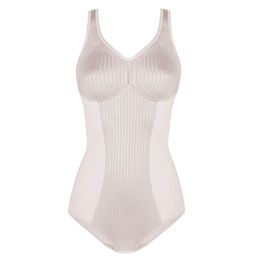 SuSa Damen Body "Body ohne B&uuml;gel Cremona", Gr. 95, beige, Stoff, Obermaterial: 68% Polyamid PA. 32% Elasthan EL., Bodys